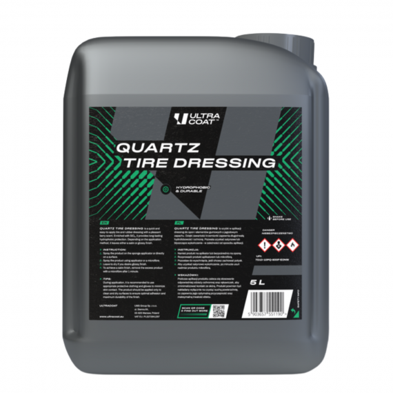 Ultracoat Quartz Tire Dressing 5L- Dressing do opon